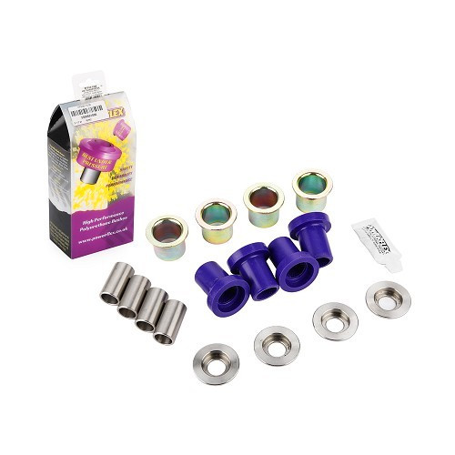 Silentblocs POWERFLEX de bras transversal supérieur pour VW Transporter ...