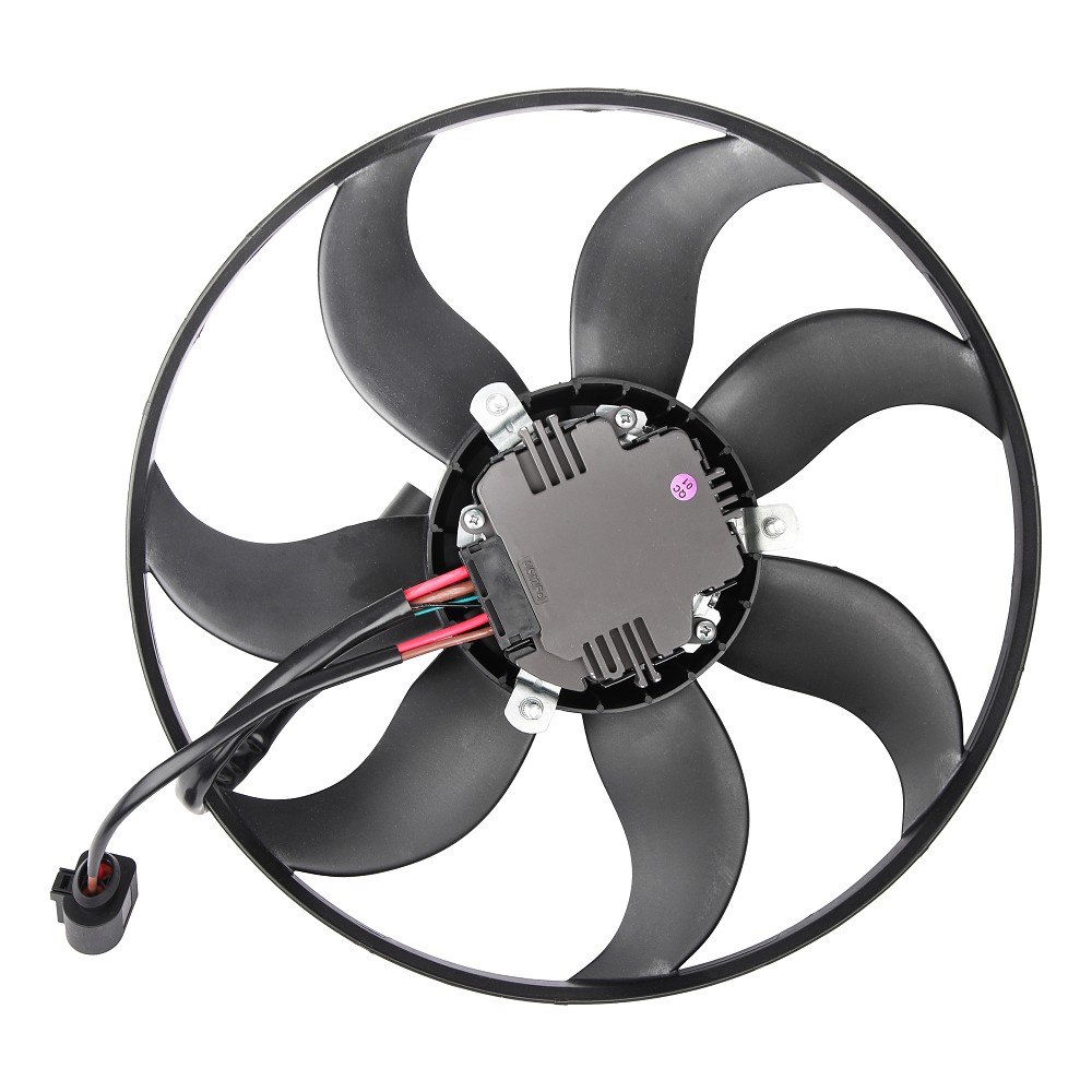 Ventilateur gauche de radiateur 360 mm pour Volkswagen Golf 5 avec ...