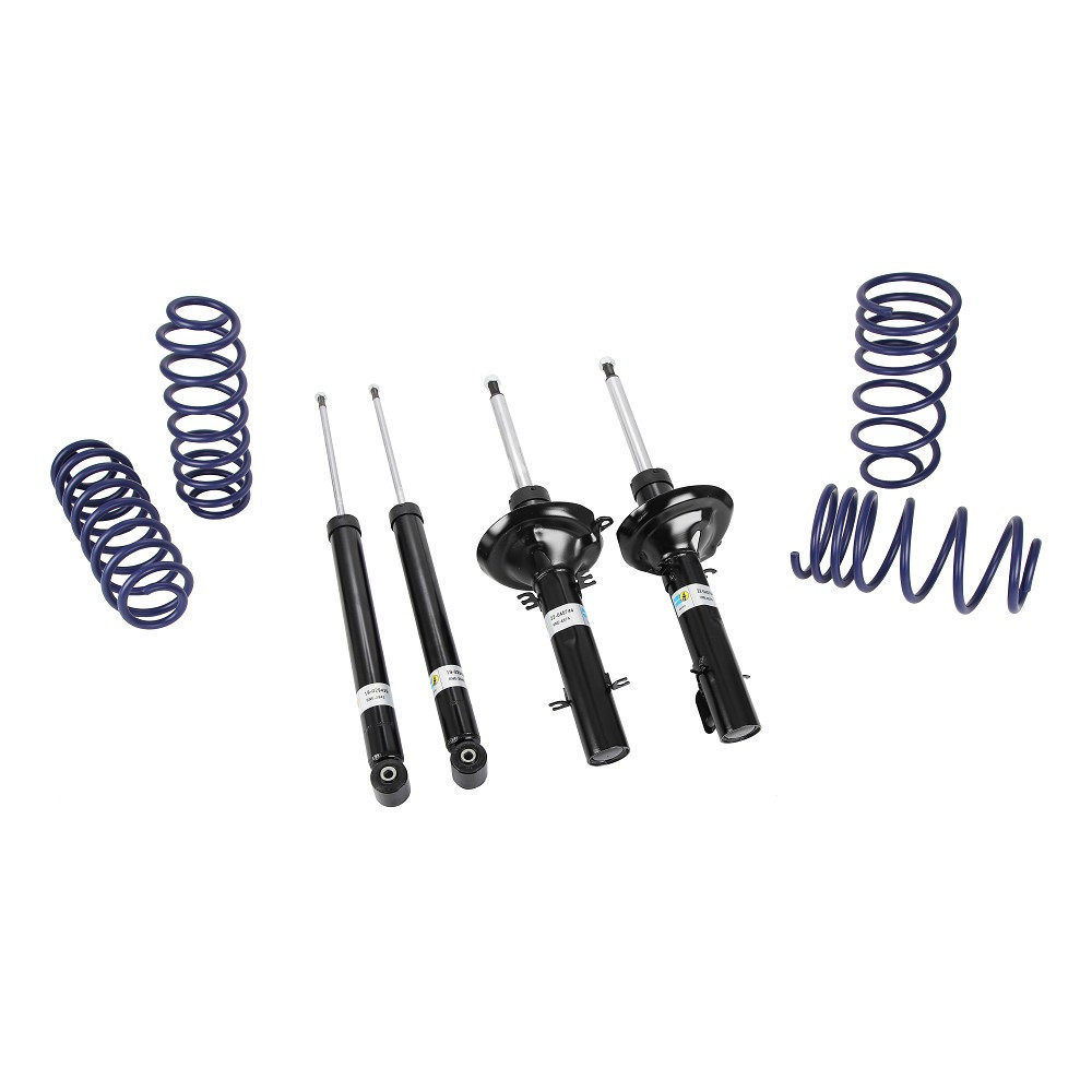 Kit amortisseurs Bilstein B4 et ressorts courts H&R pour Golf 4 Berline ...