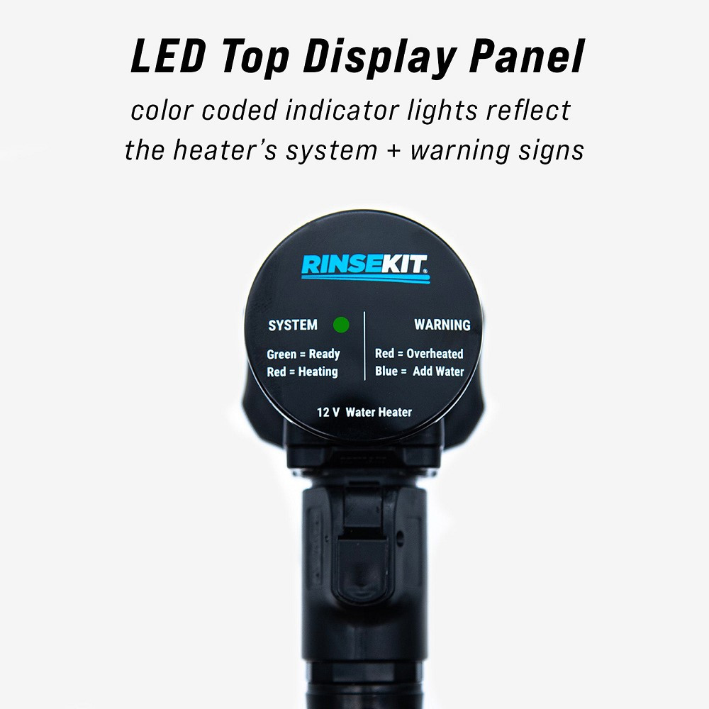 Douche portative autonome RINSEKIT PRO PACK avec chauffe-eau - 13.3L ...