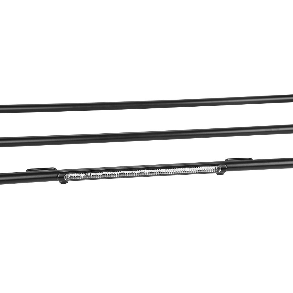 Black AERO luggage rack with integrated brake light for Mazda MX5 ND ...