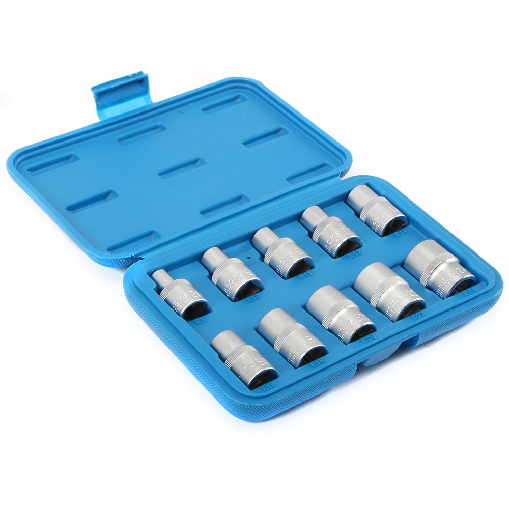 Douilles type Torx femelle TOOLATELIER 1/2" - TA00088 - Mecatechnic.com