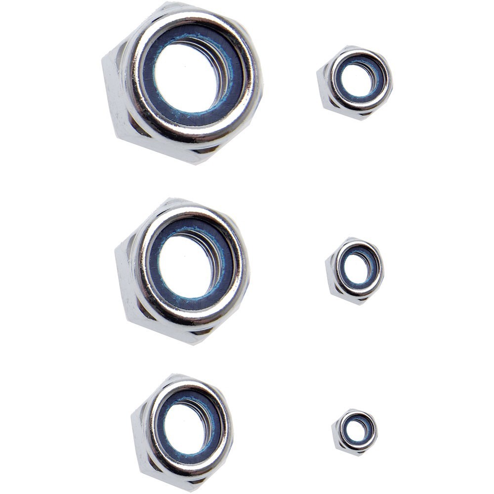 Ecrous Nylstop autobloquants - 146 pièces - TB00820 - Mecatechnic.com