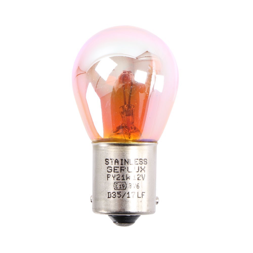 Ampoule PY21W BAU15s 21W 12 Volts Orange foncé - UA17180 - Mecatechnic.com