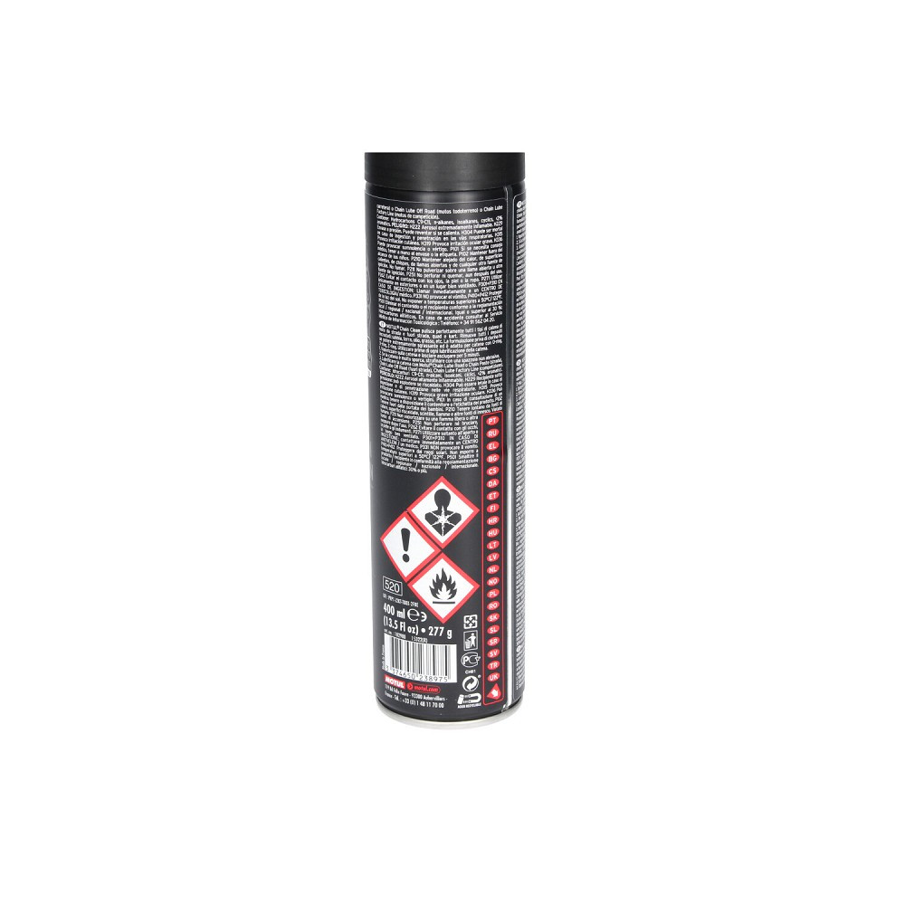 Limpiador de cadena de moto Motul C1 Chain Clean, aerosol 400 ml ...