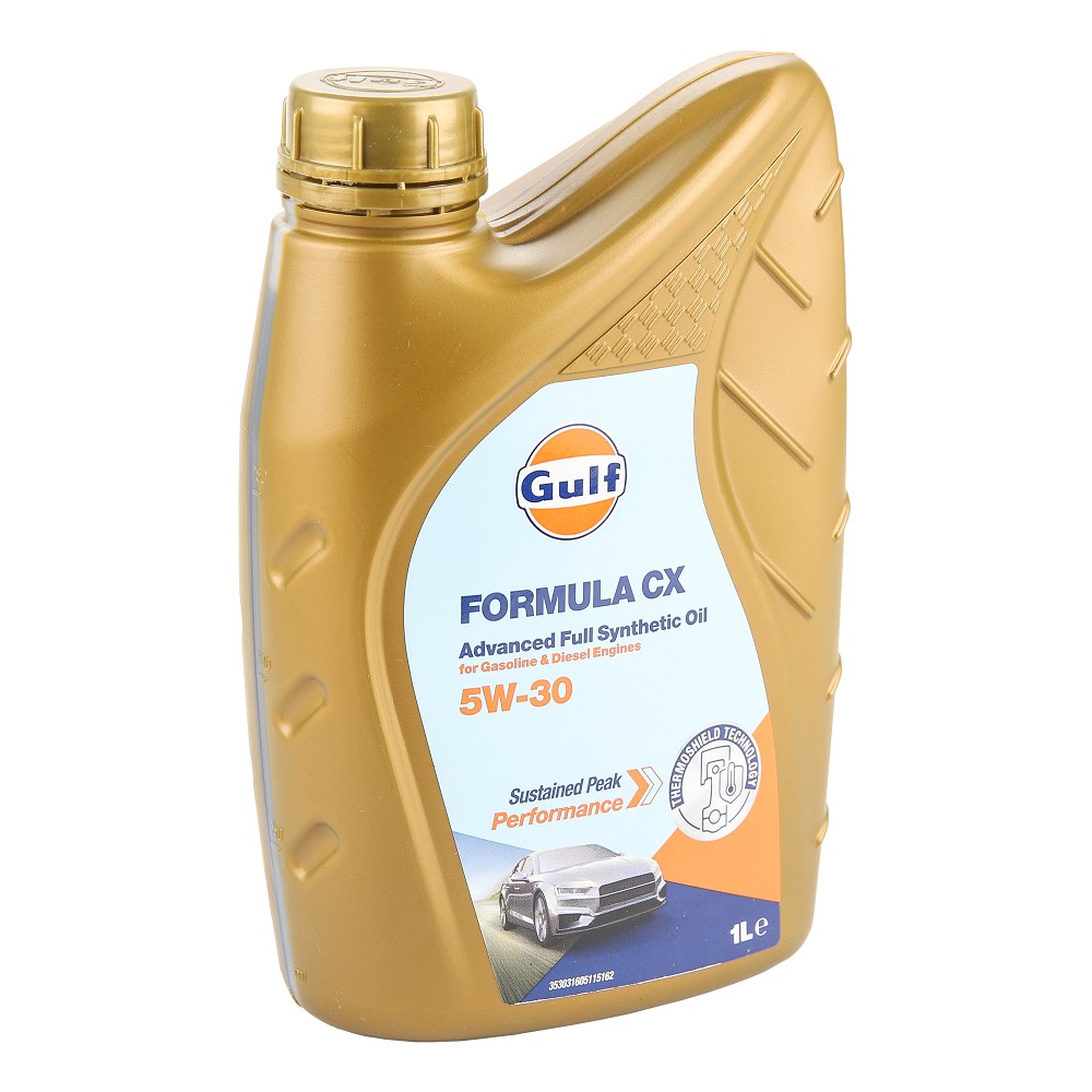 Aceite de motor GULF Formula CX 5W30 GM Dexos2 - 100% sintético - 1 ...
